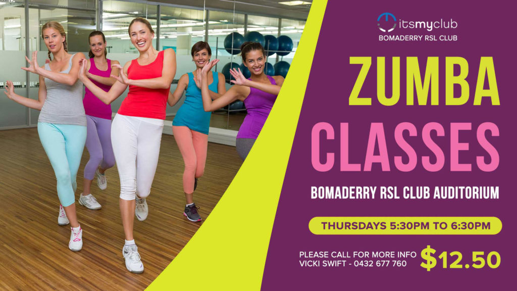 Zumba Classes - It's My Club